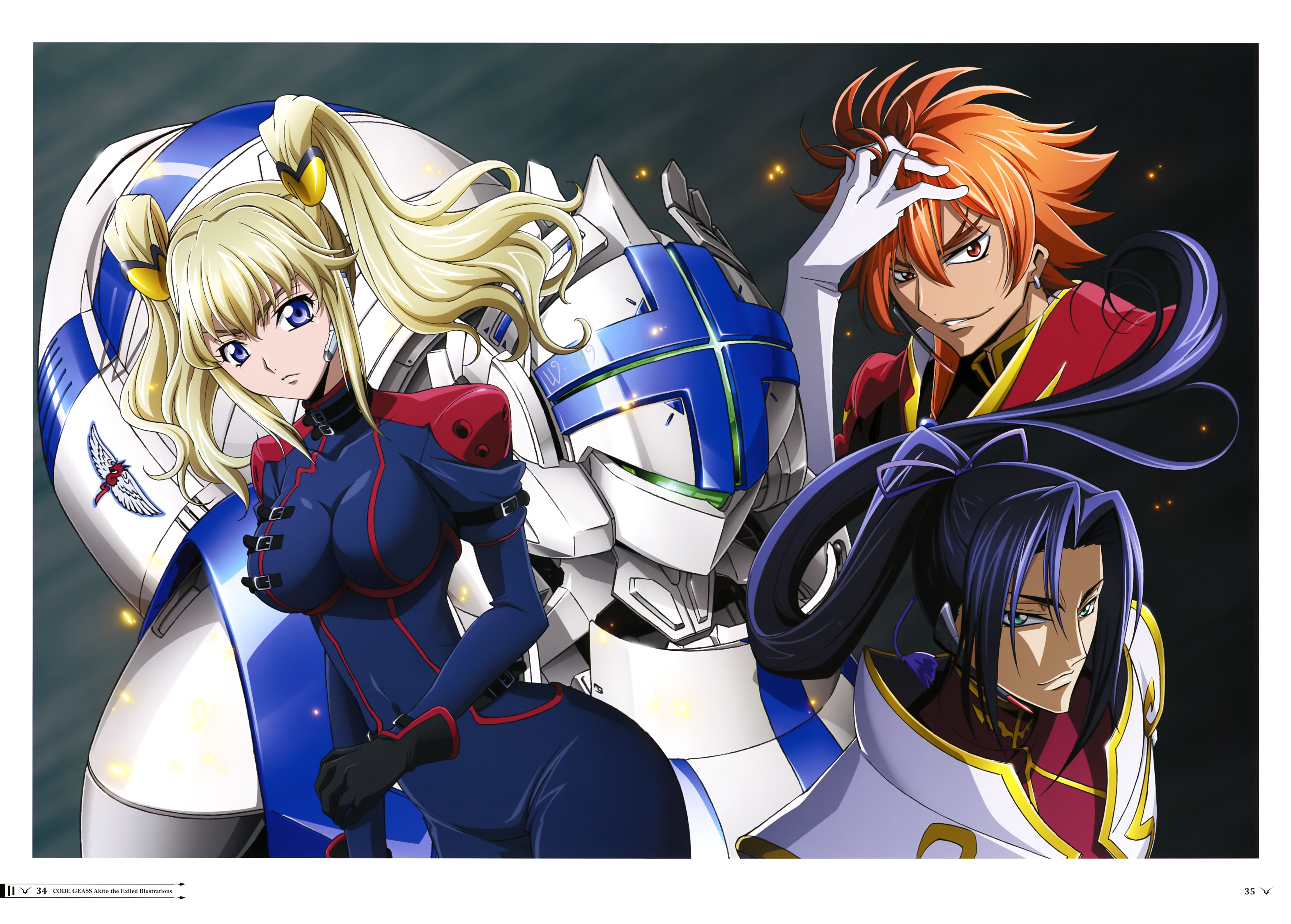 kimura takahiro, leila malcal, shin hyuuga shaingu, code geass, code geass: boukoku no akito ...